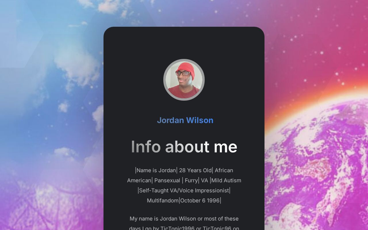 Voice Actor For Hire Card